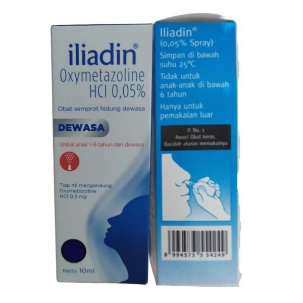 ILIADIN SPRAY - Obat Rhinitis / Sinus Hidung Tersumbat - LIFEPACK ...