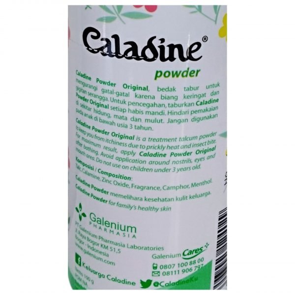 CALADINE POWDER 100 Gr - Bedak Anti Alergi, Biang Keringat - LIFEPACK ...