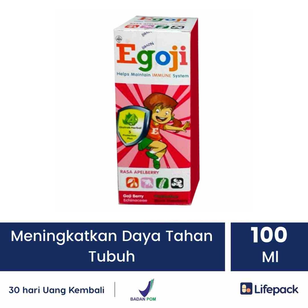 EGOJI SIRUP RASA APEL BERRY 100 ML - Daya Tahan Tubuh - LIFEPACK ...