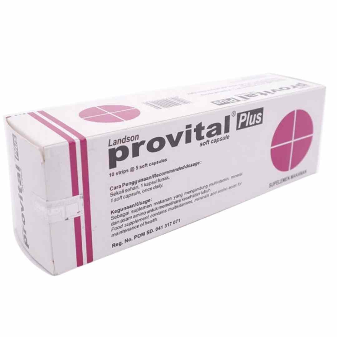 PROVITAL PLUS KAPSUL - Suplemen Daya Tahan Tubuh - LIFEPACK | Lifepack.id