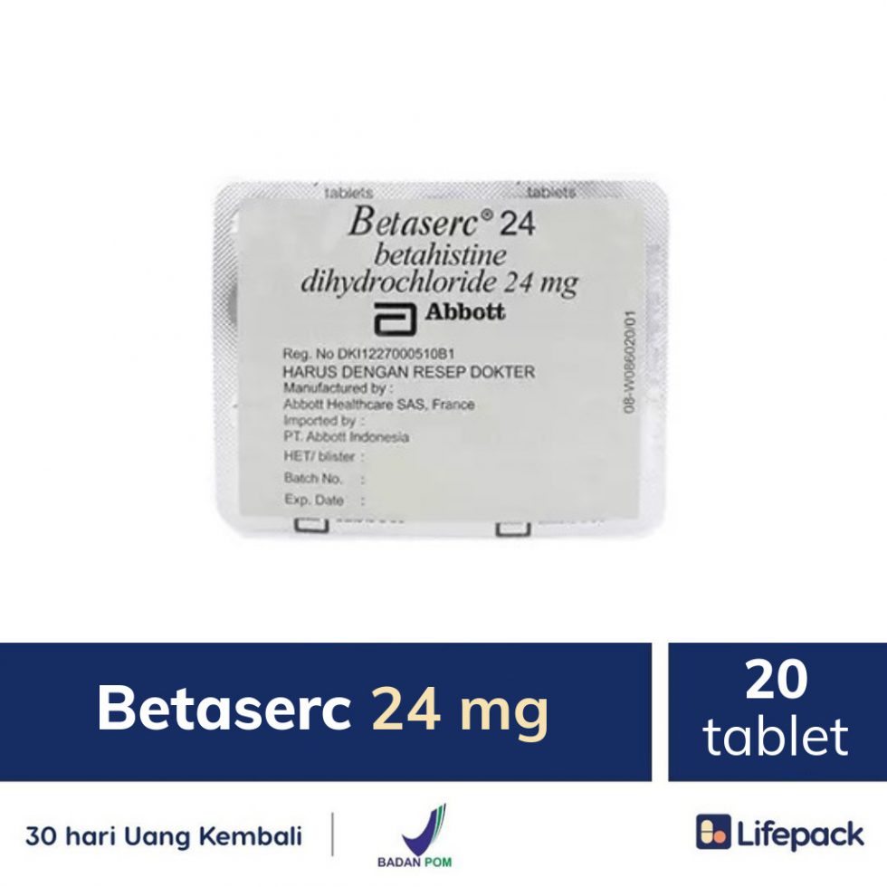 Betahistine Mesylate | Lifepack.id