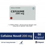 Cefixime Novell 200 mg – 50 Kapsul – Antibiotik untuk infeksi ...
