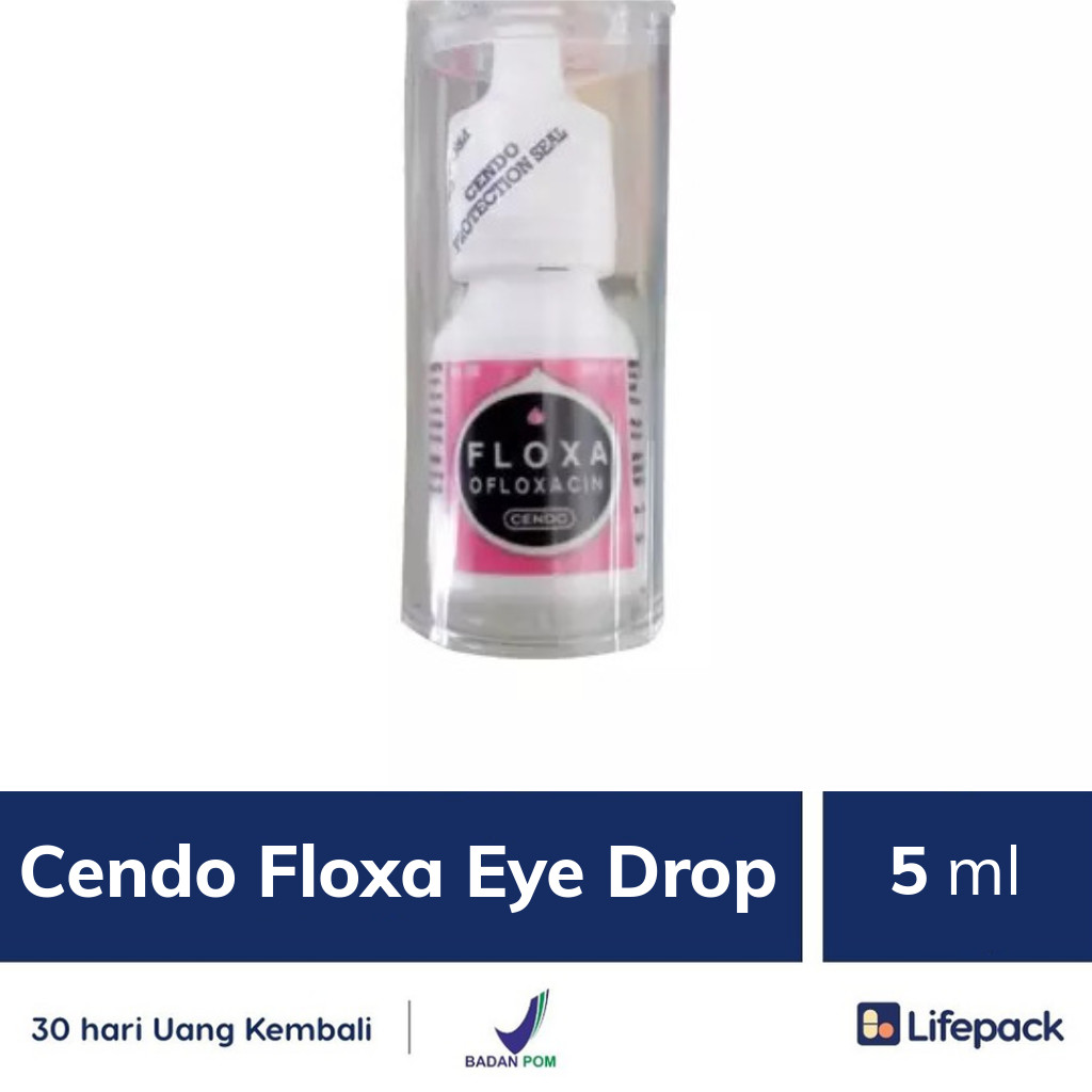 Cendo Floxa Eye Drop - 5 ml - Salep mata untuk keluhan mata yang ...