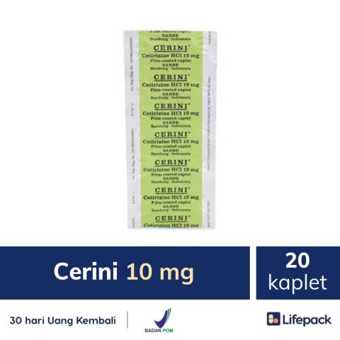 Apa Itu Obat Cetirizine dan Fungsinya Bagi Tubuh | Lifepack.id