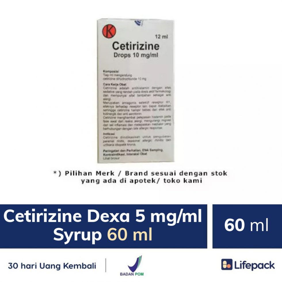 Cetirizine Hcl | Lifepack.id