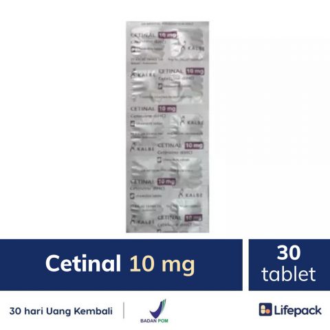 Obat Cetirizine: Manfaat, Efek Samping dan Dosis | Lifepack.id