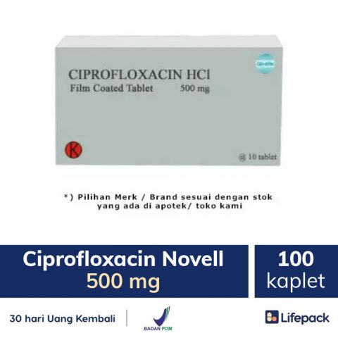 Obat Ciprofloxacin: Manfaat, Dosis dan Efek Samping | Lifepack.id