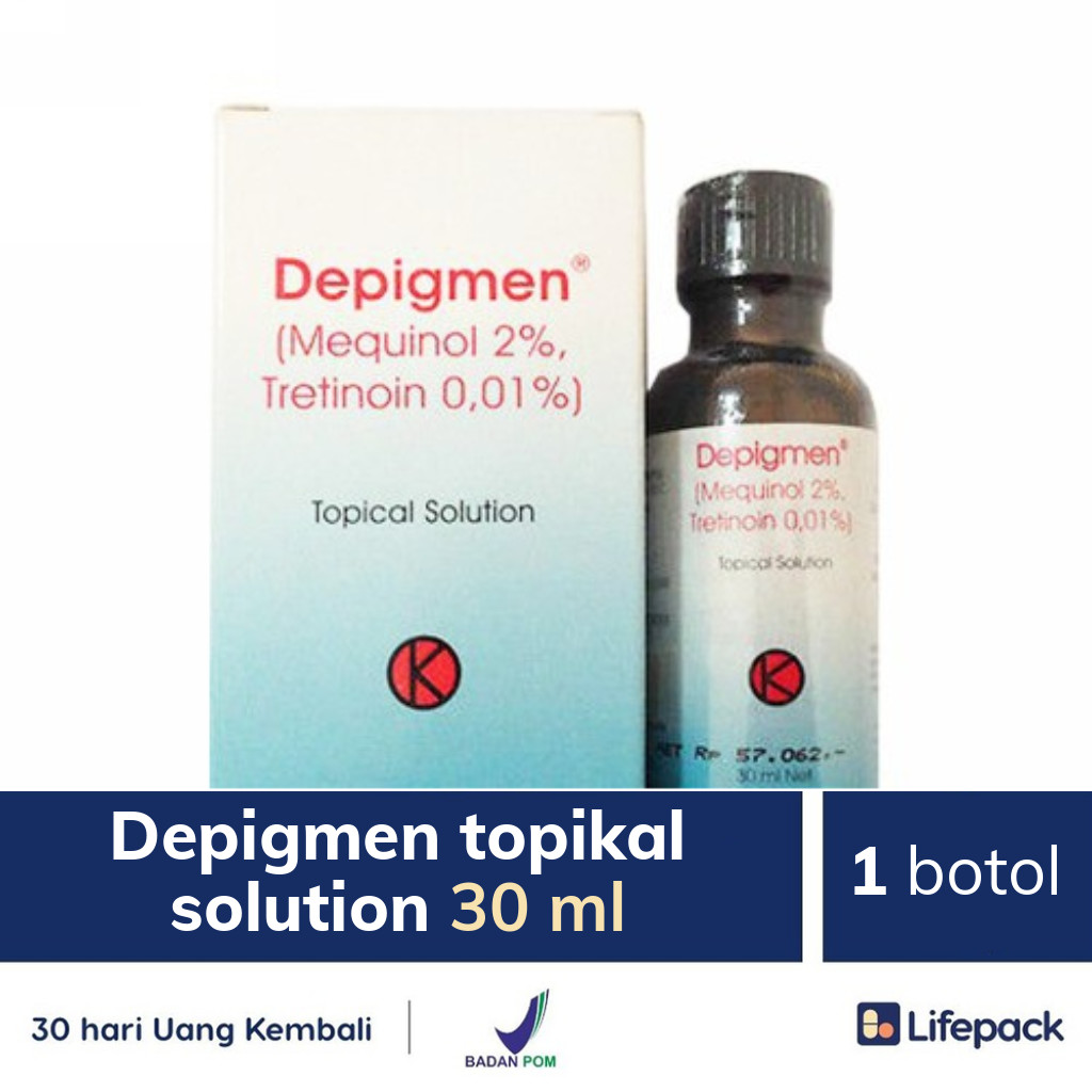 Depigmen topikal solution 30 ml - 1 botol | Lifepack.id