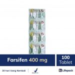 Farsifen 400 mg – 100 Tablet – Manfaat, Dosis, Efek Samping Obat ...