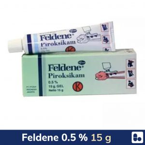 Feldene 0.5 % 15 g – 1 buah – Salep Anti Radang | Lifepack.id