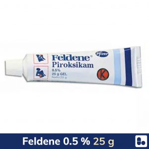 Feldene 0.5 % 25 g – 1 buah – Salep Anti Radang | Lifepack.id