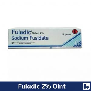 Fuladic 2% Oint – 5 gr – Fuladic Ointment / Salep / Infeksi Kulit ...