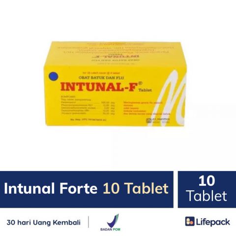 Intunal: Manfaat, Dosis, Aturan Pakai, dan Efek Samping | Lifepack.id