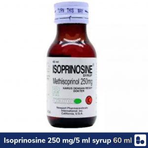 Isoprinosine 250 mg/5 ml syrup 60 ml – 60 ml – Obat anti virus untuk ...