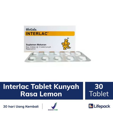 Obat Interlac: Efek Samping, Dosis dan Manfaat | Lifepack.id