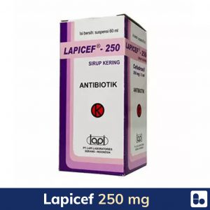 Lapicef 250 mg – 60 ml – Obat antibiotik untuk mengobati infeksi akibat ...