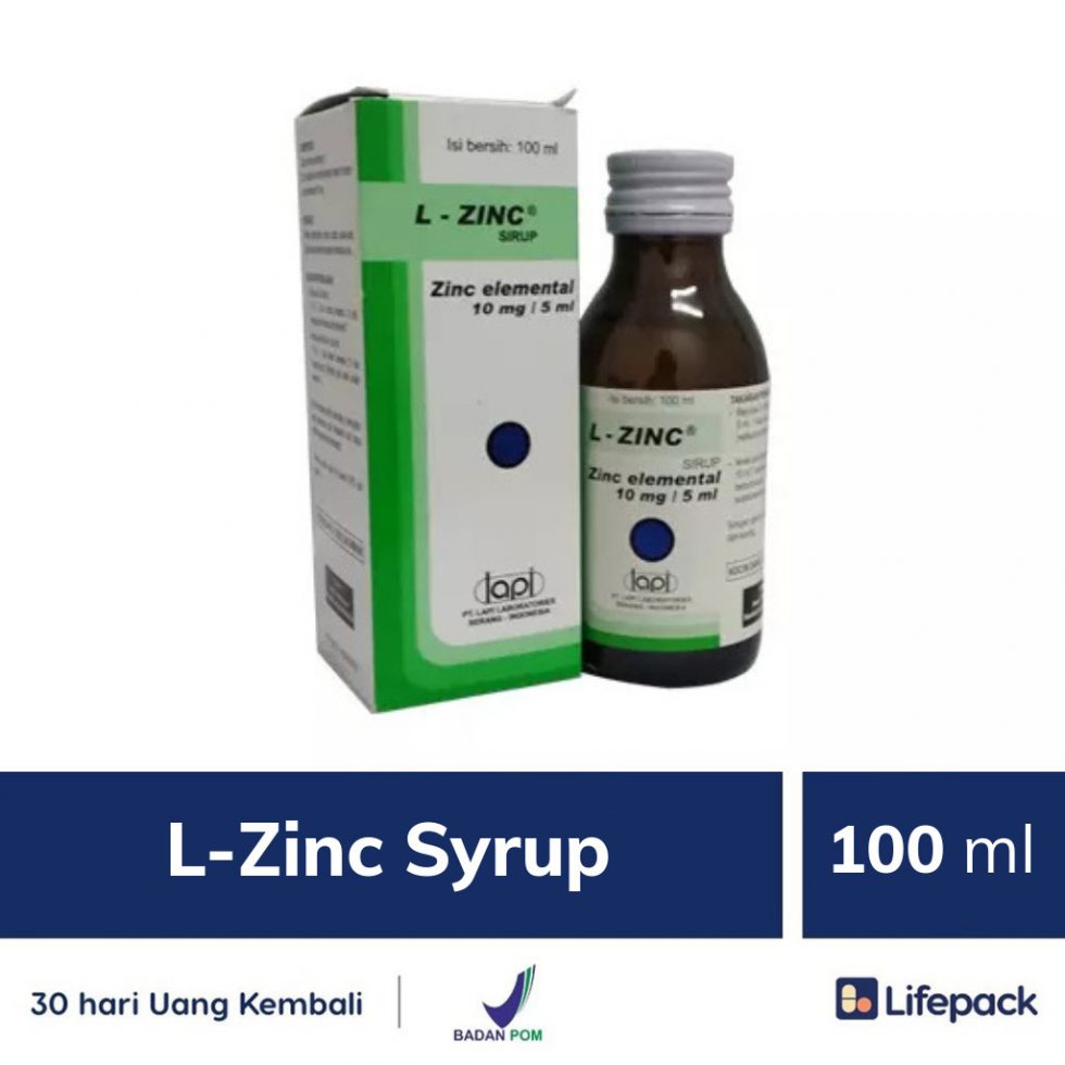 Zinc Sirup: Manfaat, Dosis, dan Efek Samping | Lifepack.id