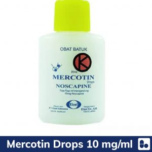 Mercotin Drops 10 mg/ml – 20 ml – Obat tetes batuk kering bayi 20ml ...