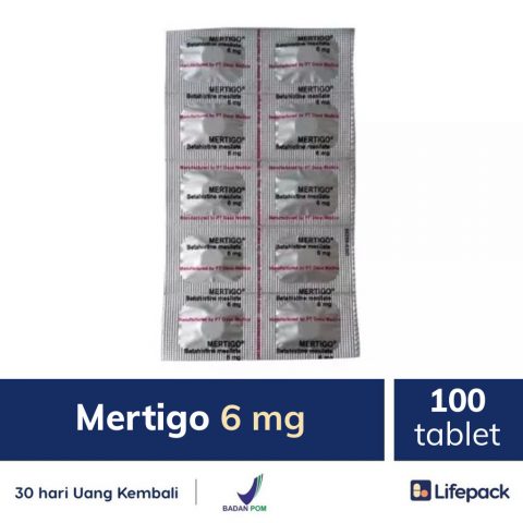 Mertigo: Manfaat, Dosis, Dan Efek Samping | Lifepack.id
