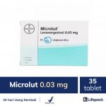 Microlut 0.03 mg - 35 tablet - Obat kontrasepsi oral | Lifepack.id