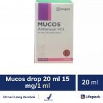 Mucos drop 20 ml 15 mg/1 ml - 20 ml - untuk mengencerkan lendir atau ...