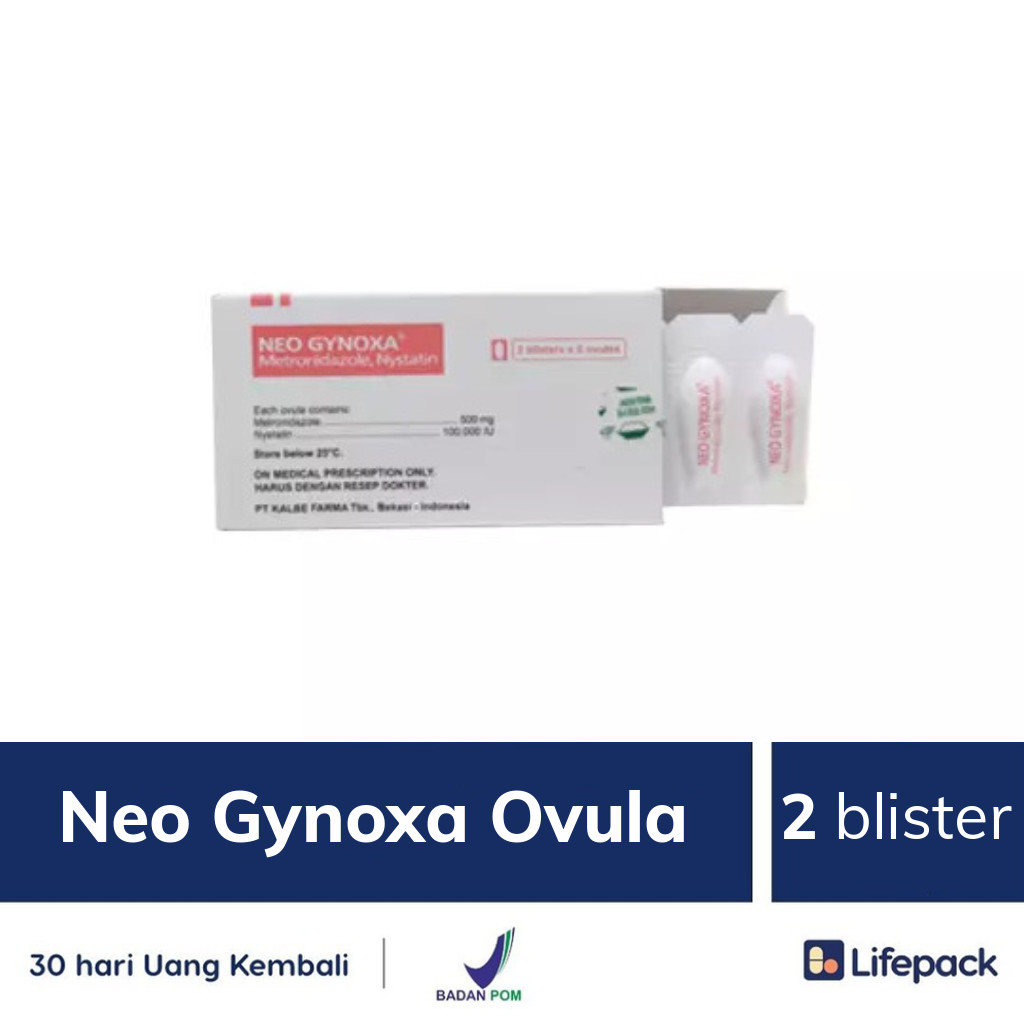 Metronidazole Nystatin | Lifepack.id