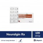 Neuralgin Rx – 100 strip – Obat Nyeri Sakit Kepala, Sakit Gigi dan Haid ...