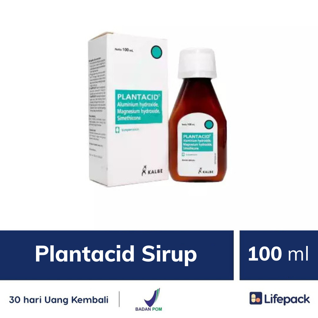 Plantacid Sirup - 100 ml - Obat lambung | Lifepack.id