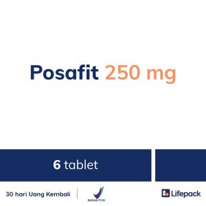 Posafit 250 mg – 6 tablet – Suplemen penyembuhan luka | Lifepack.id