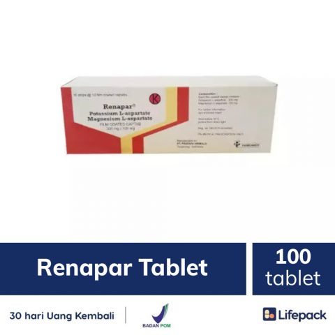 Kalium L-aspartat | Lifepack.id