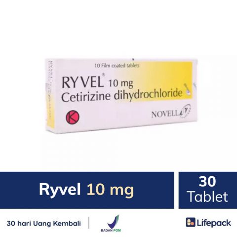 Cetirizine, Rekomendasi Obat Penyembuh Alergi | Lifepack.id