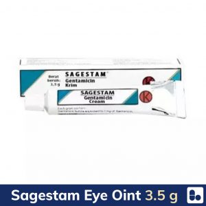 Sagestam Eye Oint 3.5 g – 3.5 gram – Salep Untuk Infeksi Pada Mata ...