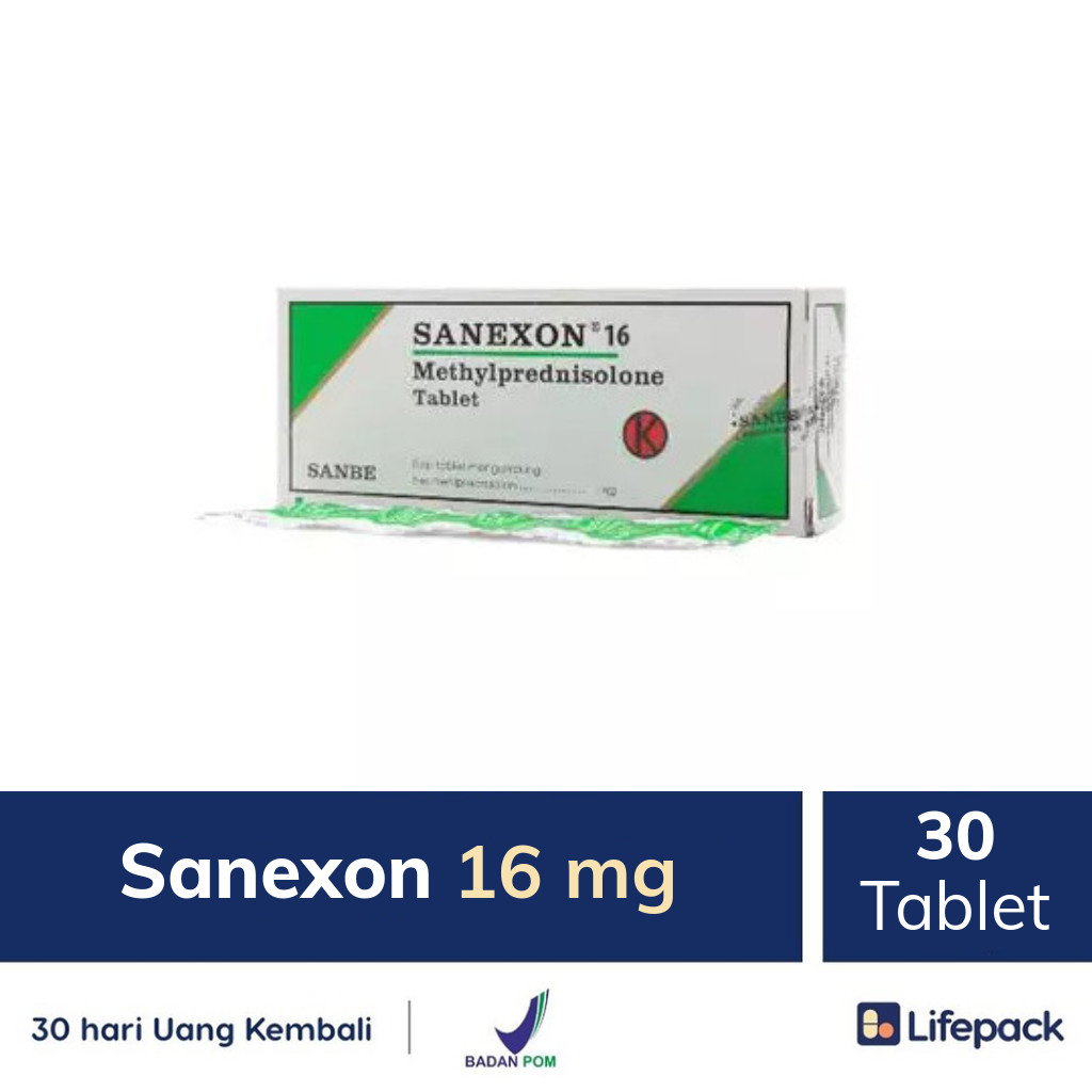 Sanexon 16 mg - 30 Tablet - 16mg | Lifepack.id