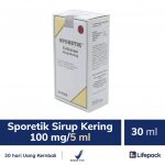 Sporetik Sirup Kering 100 mg/5 ml – 30 ml – Anntibiotik Sirup Kering ...