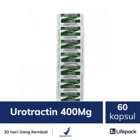 Mengenal Fungsi Obat Urotractin 400 MG 10 Kapsul | Lifepack.id