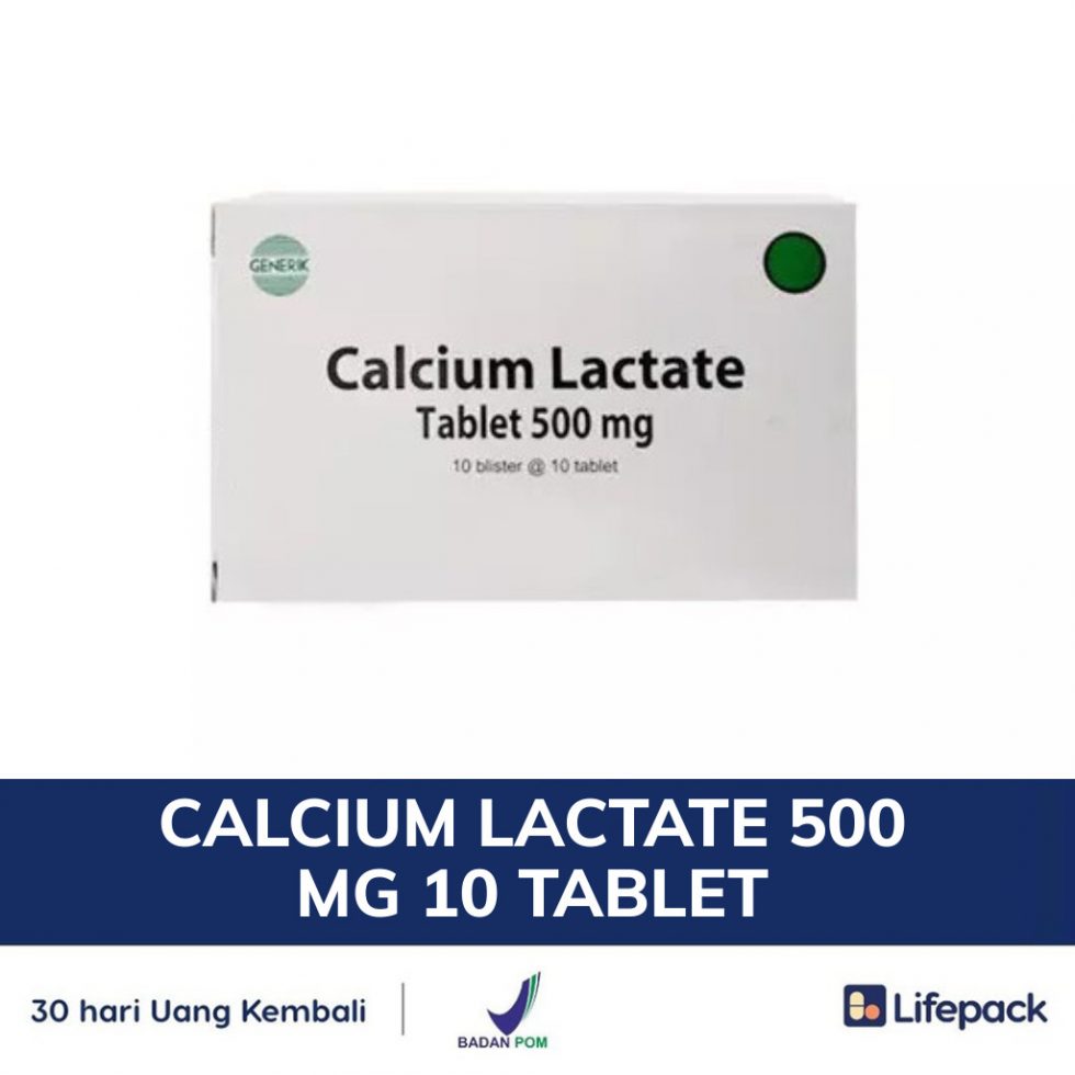 Ca Lactate | Lifepack.id