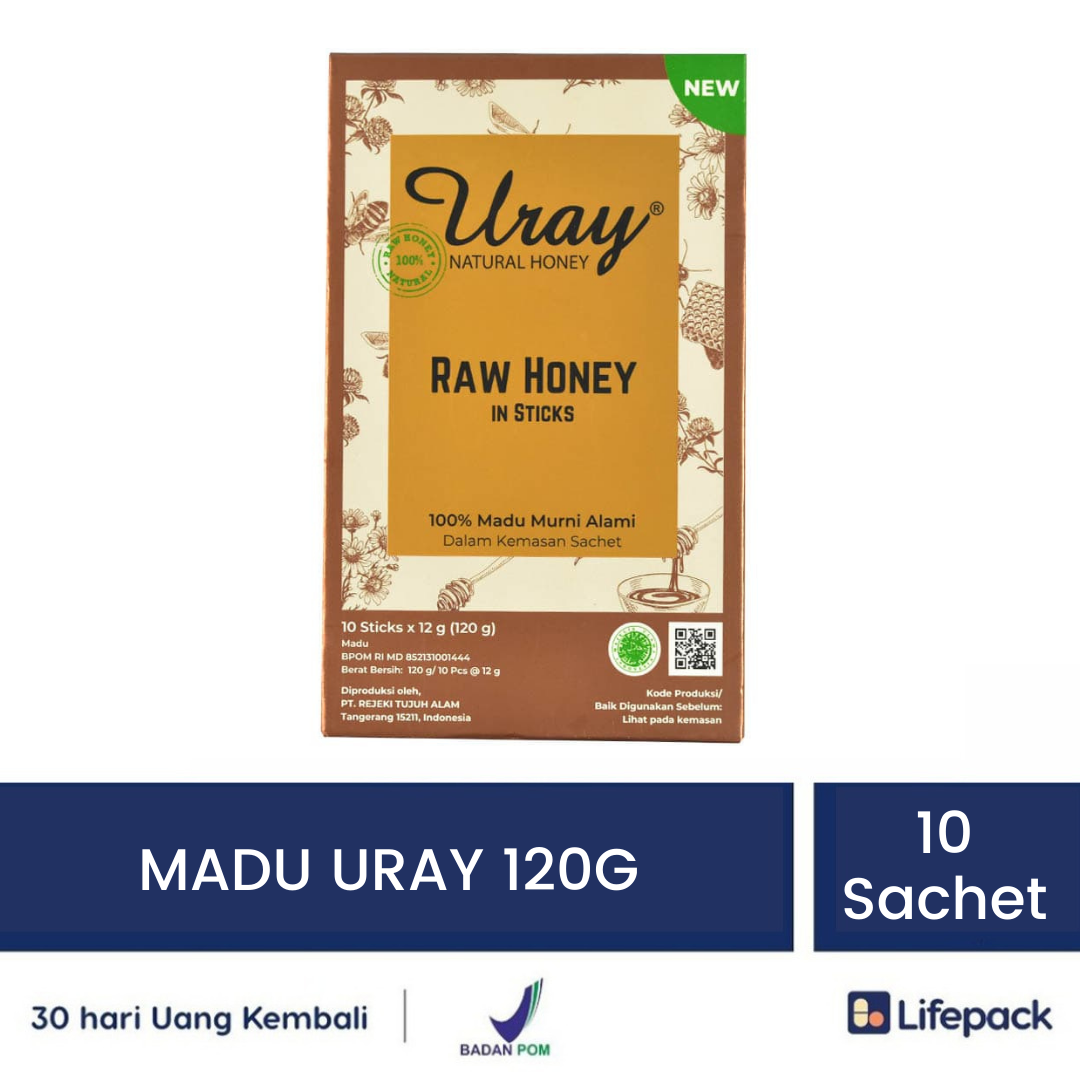 MADU URAY 120G SACHET-10'S | Lifepack.id