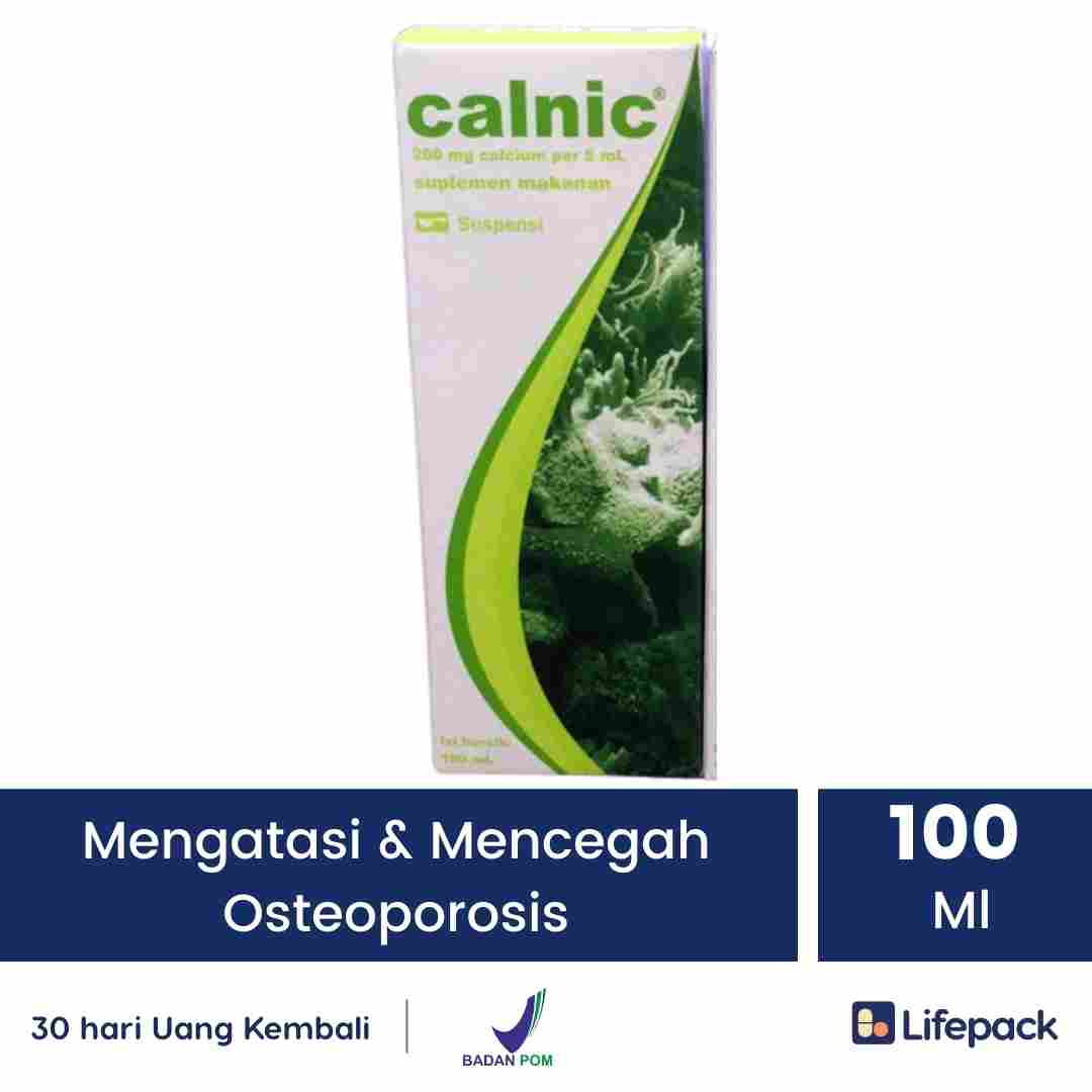 CALNIC SUSPENSI - Sirup Vitamin D & Kalsium - Vitamin Tulang - LIFEPACK ...
